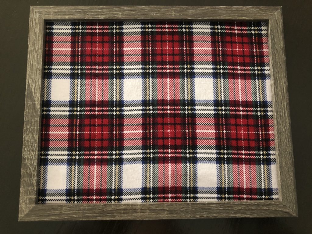 DIY Plaid Christmas Sign – Let's Live and Learn