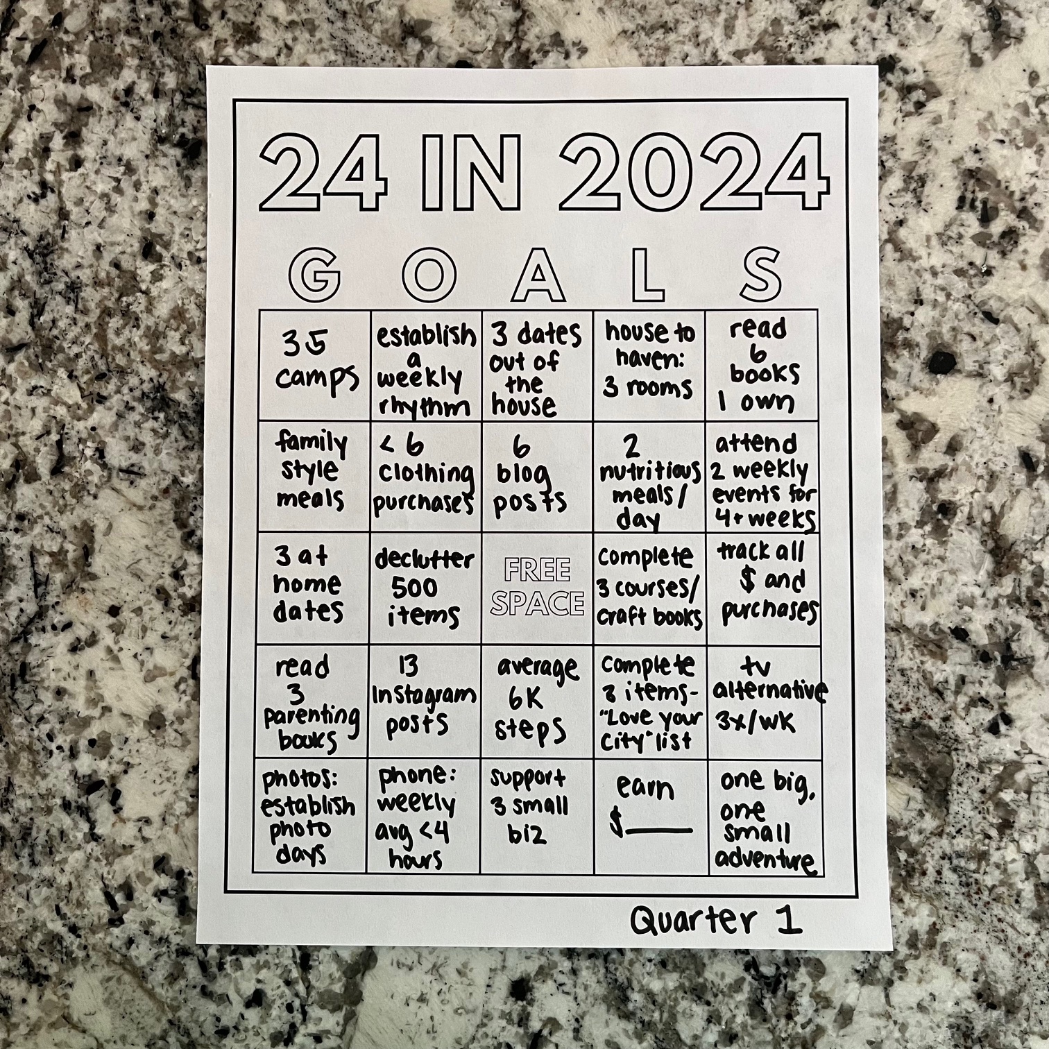 2024 New Year's Free Printables – Let's Live and Learn